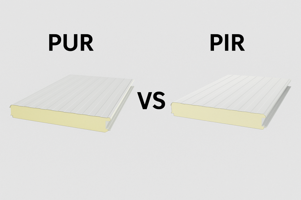 Panel PIR vs PUR: diferencias, ventajas y usos de los paneles